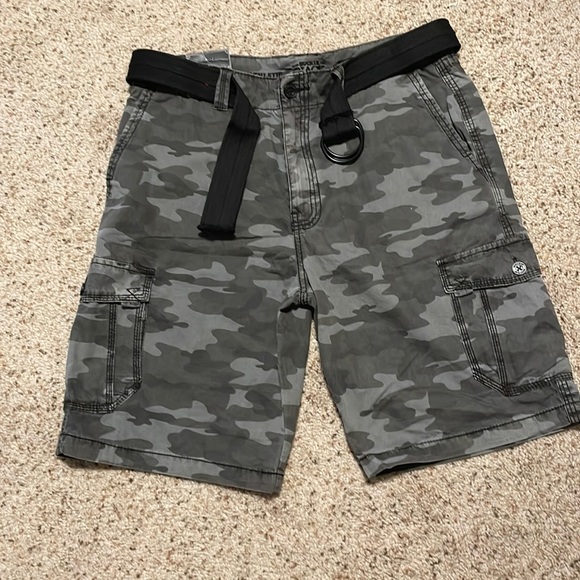 Buckle | Shorts | Brand New Buckle Black Camo Cargo Shorts | Poshmark